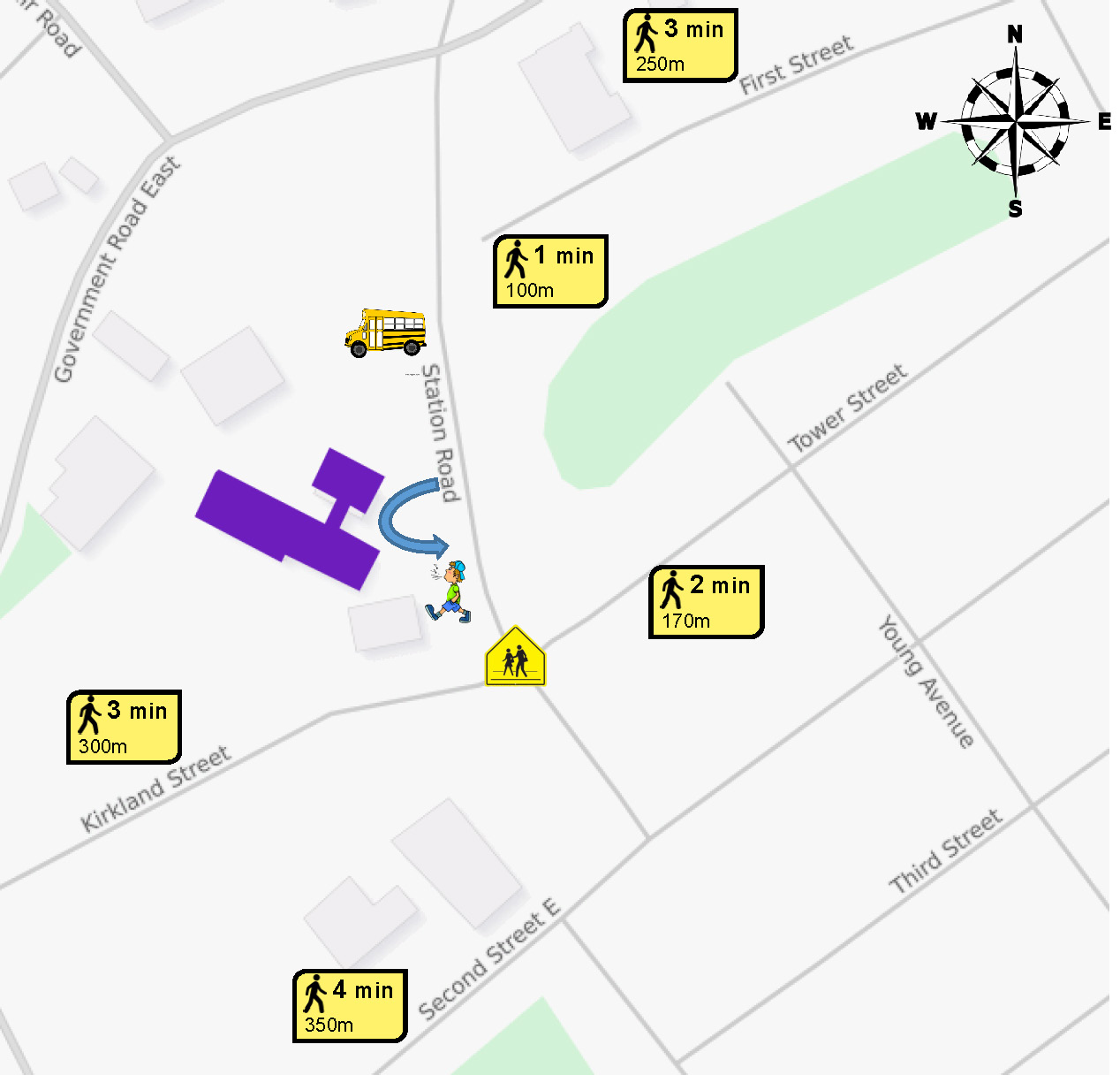 Route to School Planning Maps